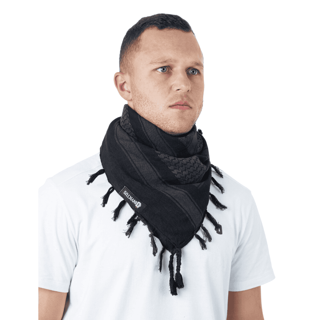 Shemagh MIRAGE DIGITAL Cinza Urban - INVICTUS - Cabana das Armas