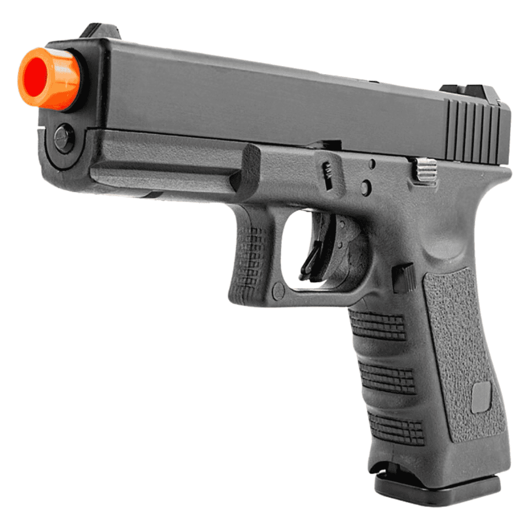 Pistola de Airsoft a Gás GBB Green Gás 6mm Glock R17 Black com Blowback ...