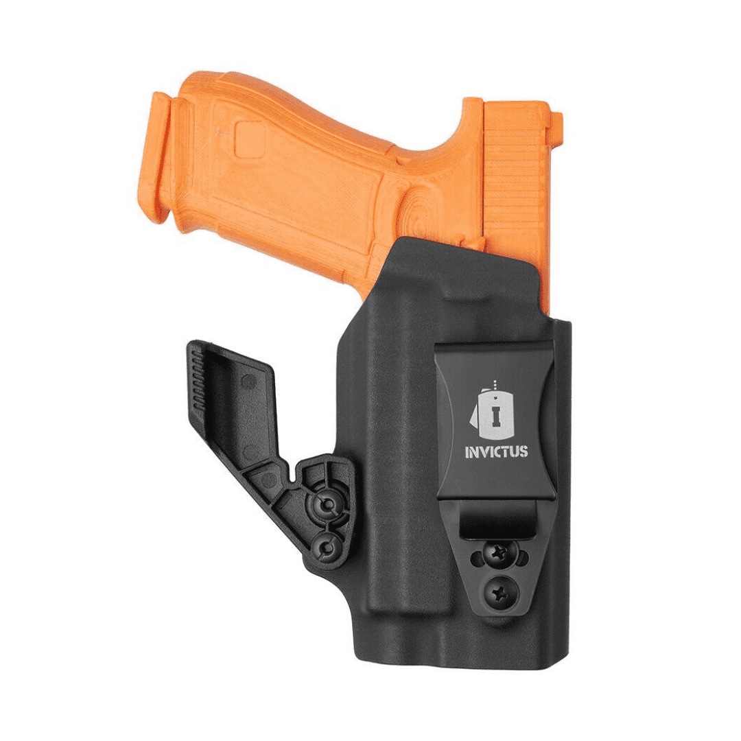 Coldre Velado Destro em KYDEX IWB p/ Glock Standard/Compact com ...