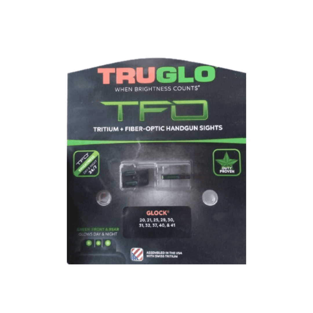 Mira TRUGLO TFO Glock 20, 21, 25, 29, 30, 31, 32, 37, 40 E 41 - VERDE ...